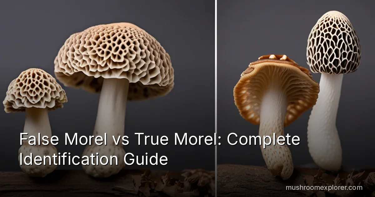 False Morel Study Boundary | Mushroom Explorer