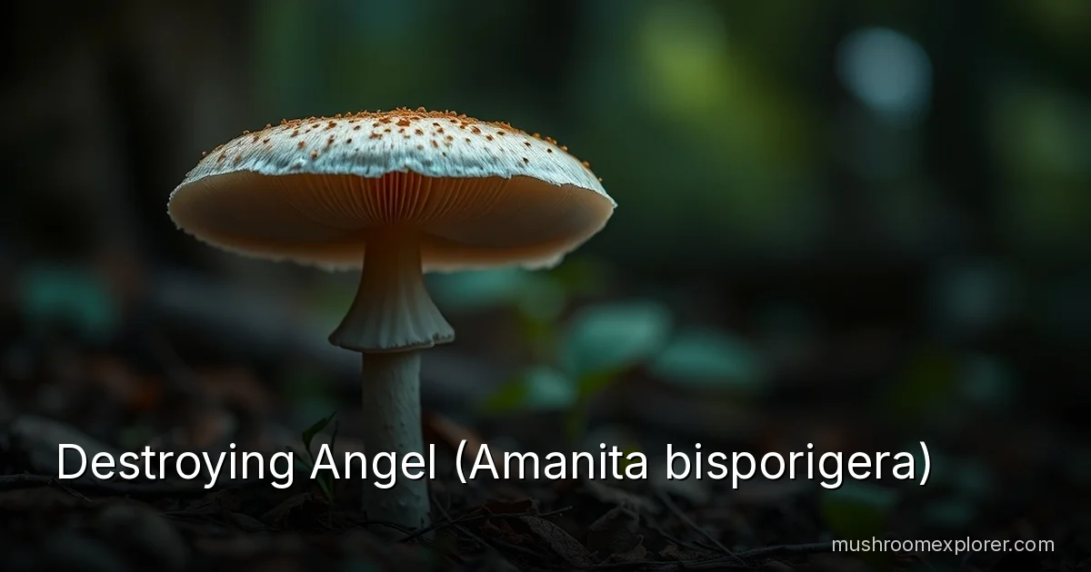Destroying Angel Mushroom: Deadly Amanita ID & Poison Help | Mushroom ...